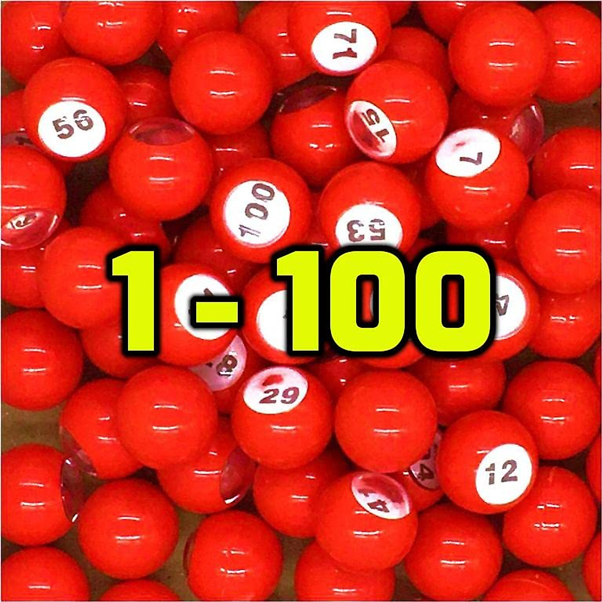 Tapp Collections Raffle Balls Number Set (1-100)