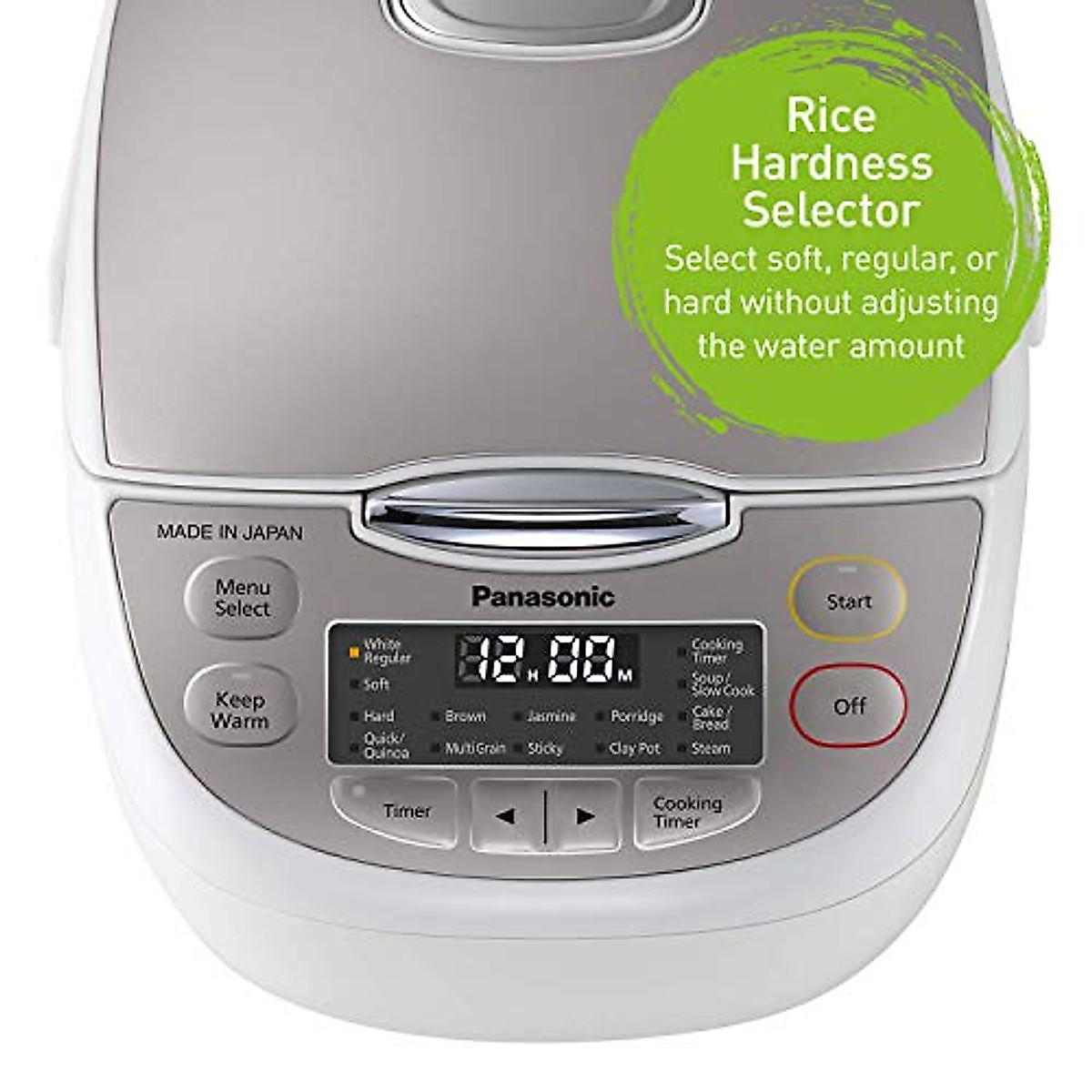 Panasonic SRJMY188 10 Cup Electronic Rice Cooker/Warmer, Champagne Gold