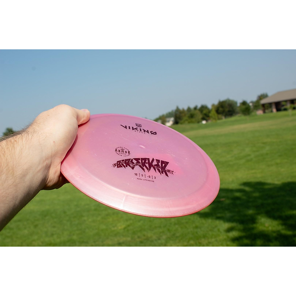 Viking Discs | Berserker | Beginner Disc Golf Driver | Armor Plastic [Colors Vary]