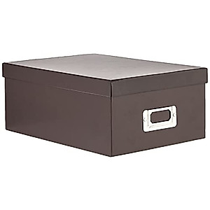 Pioneer Photo Albums B-1S/DB B-1S Photo Storage Box, Dark Brown