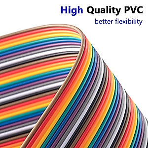 10cm 120Pcs Breadboard Jumper Wires Male to Female, Male to Male, Female to Female +14 Vaules 560 pcs 2-125mm Flexible Breadboard Jumper Wires +1pcs Tweezer for Arduino and Raspberry Pi