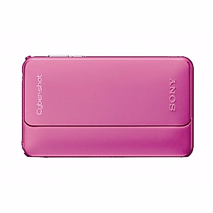 Sony Cyber-Shot DSC-TX10 16.2 MP Waterproof Digital Still Camera with Exmor R CMOS Sensor, 3D Sweep Panorama, and Full HD 1080/60i Video (Pink)