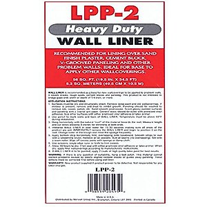 Prepasted Paintable Solid Flat Wallpaper Liner | LPP-2
