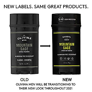 Barrel and Oak - Aluminum-Free Deodorant Variety Pack, Deodorant for Men, Natural Fragrance, 3 Essential Oil-Based Scents, For Sensitive Skin, No Clothing Stains, Vegan (3 oz Per Deodorant, 3-Pack)