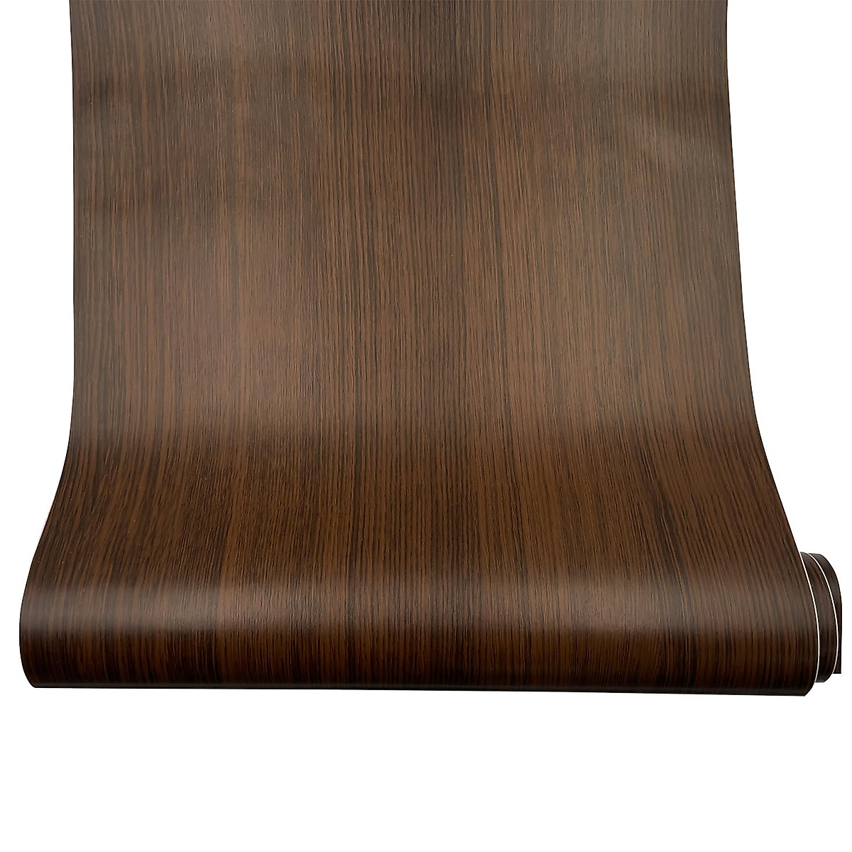 Yifely Brown Wood Grain Drawer Paper Self Adhesive Shelf Liner Slinding Door Night Stand Sticker 17.7 Inch by 9.8 Feet