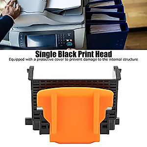 Kafuty-1 QY6-0075 Print Head for Canon iP5300 MP810 iP4500 MP610 MX850, High Resolution Single Black Printhead Parts for Canon, with Protective Cover