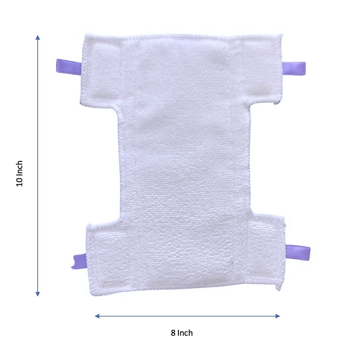 Synonymous compatible Shark replacement pads for use with Shark hard floor attachment, Compatible with microfiber Shark dust away pad p200w (3 Pack)