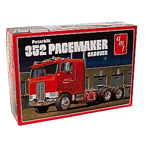 AMT Peterbuilt 352 Pacemaker Cabover (Coca Cola) 1:25 Scale Model Kit (AMT1090)