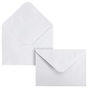 Juvale Invitation Cards - 50 Fill-In Floral Classy Cards with Envelopes. Great for Birthday, Bridal, Baby Shower and Wedding Invitations, 5 x 7 In, Postcard Style