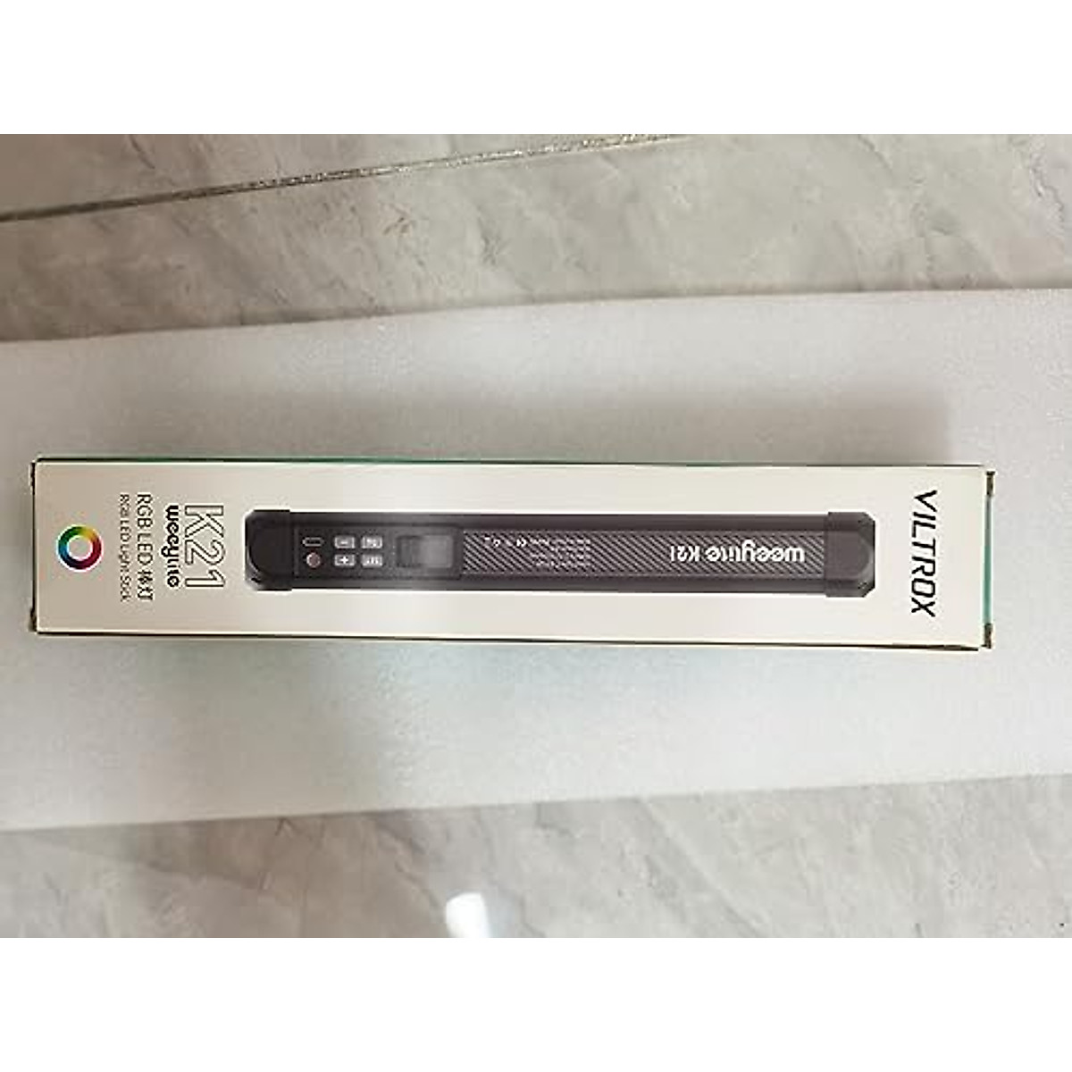 Handheld Light Wand, K21 RGB Light Stick Tube, APP Control 2500K-8500K LED Light Stick Wand for Night Light Painting Photography Video Tiktok Vlog YouTube