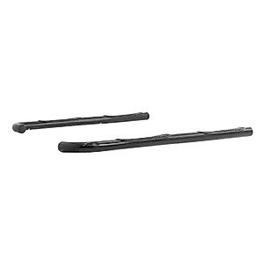 ARIES 201002 3-Inch Round Black Steel Nerf Bars, No-Drill, Select Jeep Liberty
