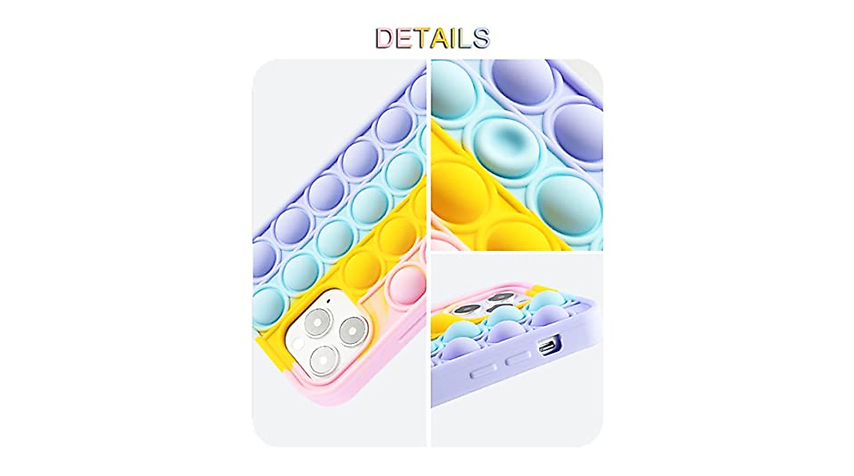 Fun Pop It Phone Case for iPhone 8 & SE - Stress Relief