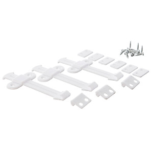 Dreambaby Drawer Catches - Child Safety Cabinet Latches -3 Count - Model L149