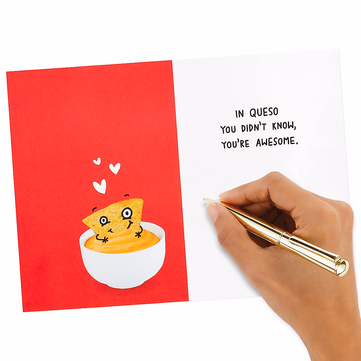 Hallmark Shoebox Pack of 2 Funny Valentines Day Cards (Dinosaur, Nachos)