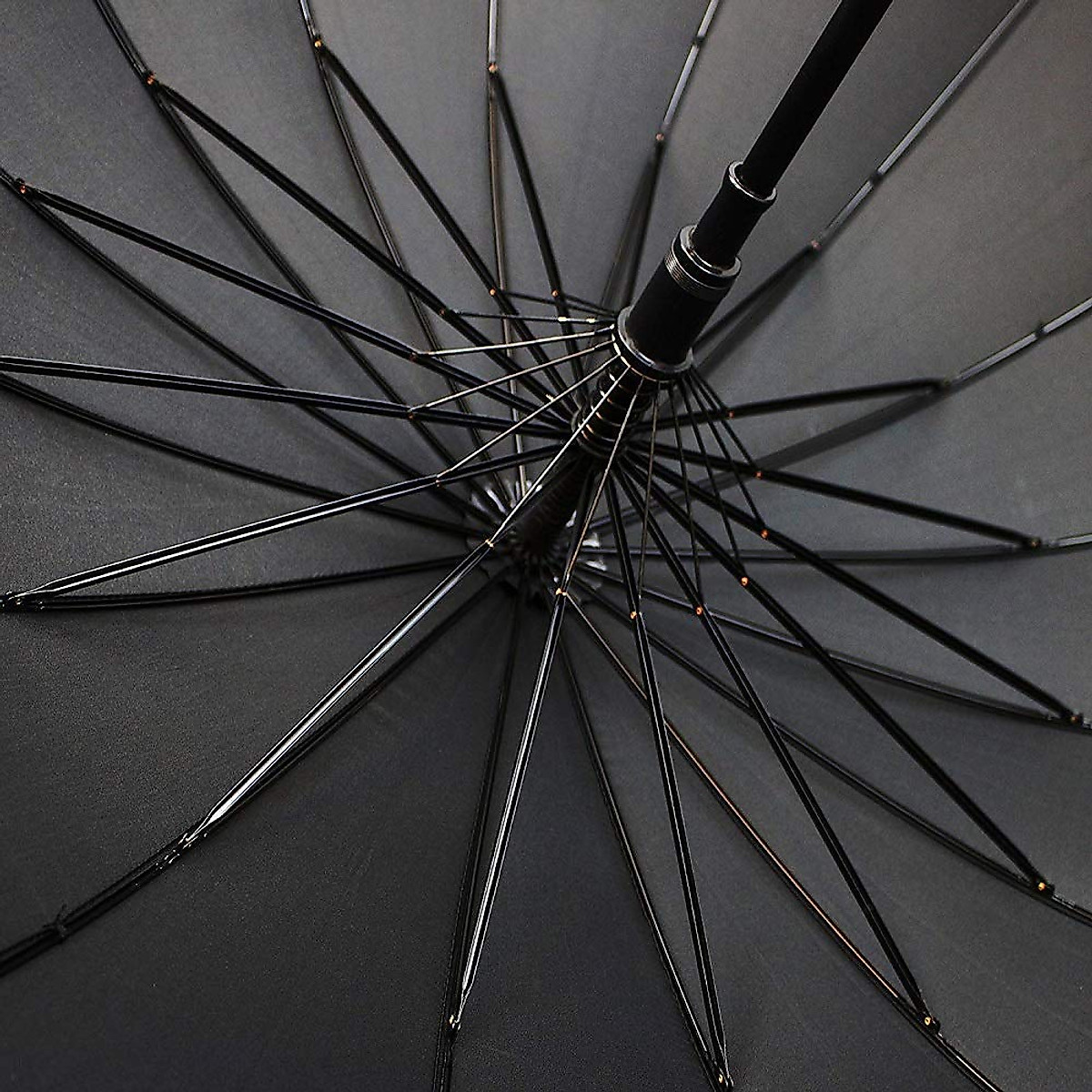 Neutral Samurai Umbrella， Japanese Umbrella Samurai Umbrella， Creative Strong Windproof Semi-Automatic Umbrella ，Decoration Cool Birthday Gift， Anime Same Umbrella (16 bone)