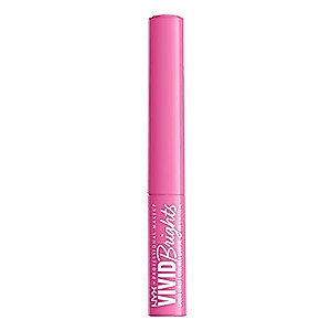 NYX PROFESSIONAL MAKEUP Vivid Brights Liquid Liner, Smear-Resistant Eyeliner with Precise Tip - Don't Pink Twice