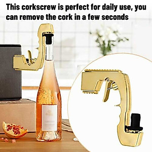 Xgtrswkmaz Beer Gun Alcohol Shot Shooter Bottle Stopper Sprayer Opener Adjustable Champagne Wine Dispenser for Bar Club Birthday Party Wedding