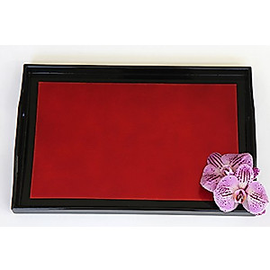 Red Lacquer Tray - 10"x15" - Hand Made in Vietnam