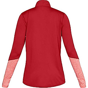 Under Armour Women's UA Locker ½ Zip XXL Red