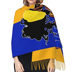 Sigma Gamma Cashmerette Fringed Scarf Rho sorority paraphernalia Warm Large Blanket Wrap Shawl for Women Cashmere Scarf