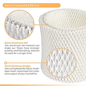 ANTOBLE 2 Pack HC-888 HC-888N Humidifier Wicking Filters Replacements for Honeywell HC888 HCM-890 HEV-320 Series & Duracraft D88 DCM-200 DH-890 Humidifier Filter C