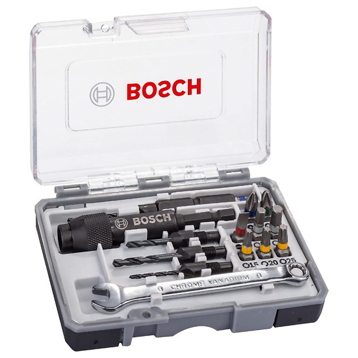 Bosch 2607002786 Screwdriver Bit Set HSS 20 Pcs