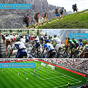 Rechargeable Walkie Talkies for Adults - Long Range FRS 2 Way Radios with VOX Flashlight 1200 mAh Battery