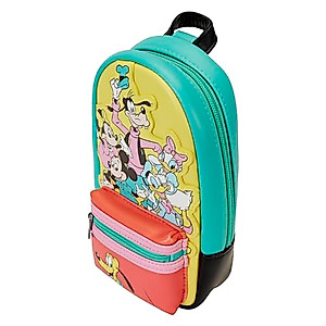 LOUNGEFLY Stationary Disney D100 Mickey and Friends Pencil CASE