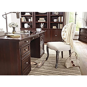 Sauder Palladia Executive Desk, Select Cherry finish