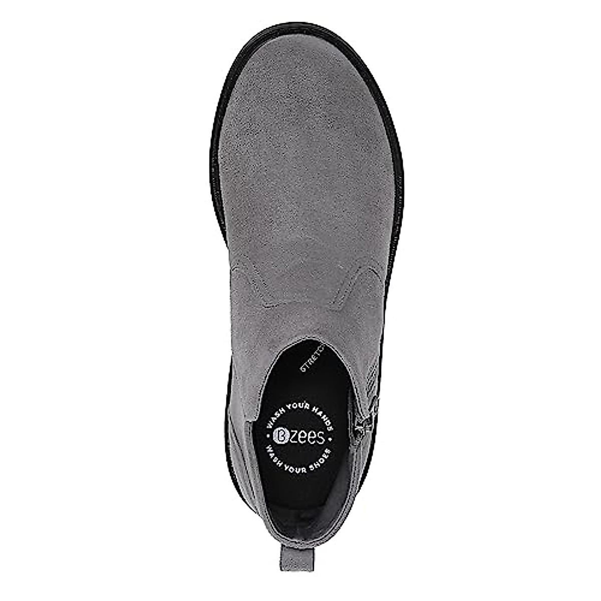 BZees Women's Bliss Ankle Boots, Evening Sky Grey, 9.5