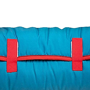 Baby Boom Funhouse Dinosaurs Kids Nap Mat Set – Includes Pillow and Fleece Blanket – Great for Boys Napping during Daycare or Preschool - Fits Toddlers, Blue