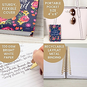 bloom daily planners 2024 (8.5" x 11") Calendar Year Day Planner (January 2024 - December 2024) - Weekly/Monthly Dated Agenda Organizer with Tabs - Be Kind