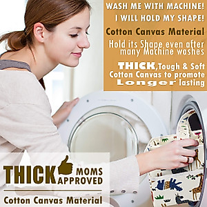 BILLIONBOXES Diaper Caddy - White, Functional, Baby Products Organizer, Unisex, Rectangular, Plastic, Free Standing, 1 Count