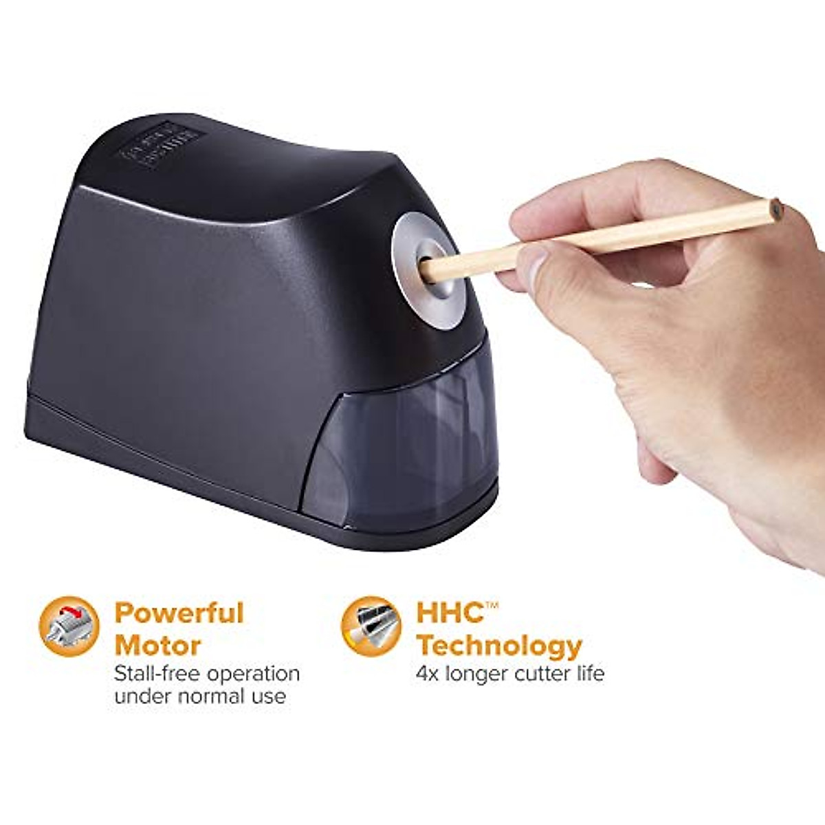 Quick Action Electric Pencil Sharpener