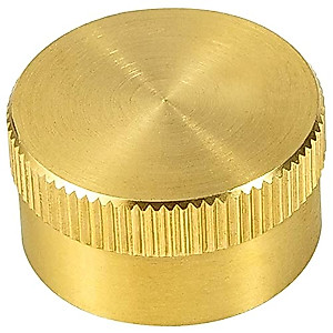 ANPTGHT 10pcs Universal Solid Brass Refill Propane Bottles Cap 1lb Gas Bottles Cap for All 1 LB Propane Gas Tank Cyliner Sealed Protect Brass Caps