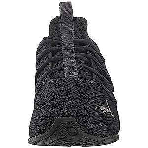 PUMA Men's AXELION VELOCITY MARBLE Cross Training Sneaker, Parisian Night-Cool Dark Gray, 13