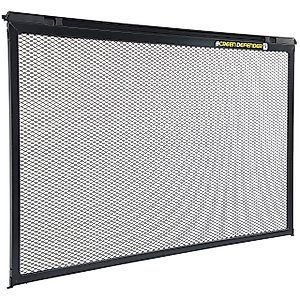 Lippert 859792 Screen Defender RV Entry Door Screen Protector, 26-inch Door (22.5" Screen Kit) , Black