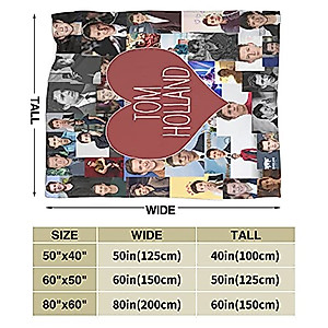 Gadimen Throw Blanket, Super Soft Lightweight Flannel Fleece Blankets for Bed Couch Sofa, All Season Warm Cozy Fuzzy Plush Microfiber Blanket for Hot Sleepers 50x40 inches