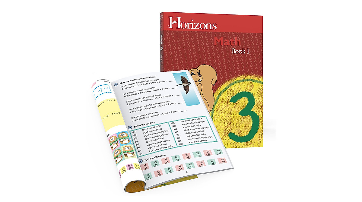 Horizons 3rd Grade Math Student Book 1 | Engaging Curriculum Guide