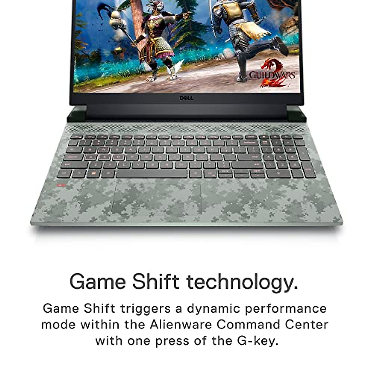 Dell G15 5520 15.6 Inch Gaming Laptop - FHD 120Hz Display, Intel Core i7-12700H, 16GB DDR5 RAM, 512GB SSD, NVIDIA RTX 3060 6GB GDDR6, Wi-Fi 6, Windows 11 - Spector Green