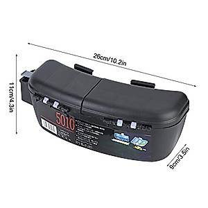 Niiyen Fishing Waist Bag, Portable Multi-Functional Fishing Tackle Organizer Box Waist Bag, for Lures Baits Hook, Fishing Bait Waist Fishing Bait Waist Box, Fishing Gear
