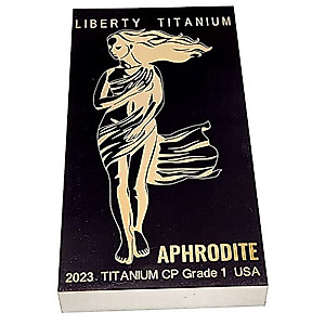 Apollo 1 Pound Titanium Art Bar | Greek Gods