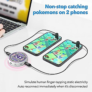 Mcbazel PhotoFast 247 Dual Auto Catcher with Auto-tap, Auto Reconnect, Over 1-Hour Connection Function Compatible with iOS & Android