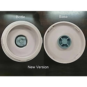 Travel Bottle for PopBabies Smoothie Blender, this blue bottle is compatible with new version