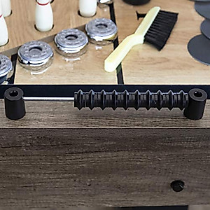 American Legend Kirkwood 9’ LED Light Up Shuffleboard Table with Bowling