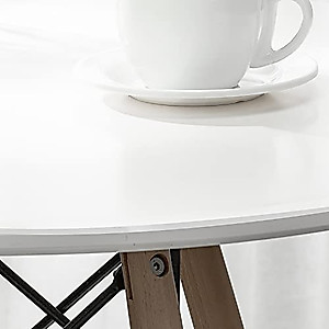 iCAGY Round Acrylic Sheet 1/8 Inch Thick 24 Inch Diameter Clear Plexiglass Sheets Circle Blanks Plastic Disc 1 Pcs