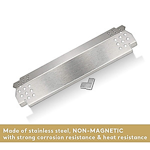 Uniflasy Grill Parts Heat Plates Shield Tent for Nexgrill 720-0830H 720-0898 720-0896B 720-0896C 720-0896E Replacement Parts for 720-0888N 720-0882S 720-0888 720-0882A 720-0896 720-0888A Gas Grills