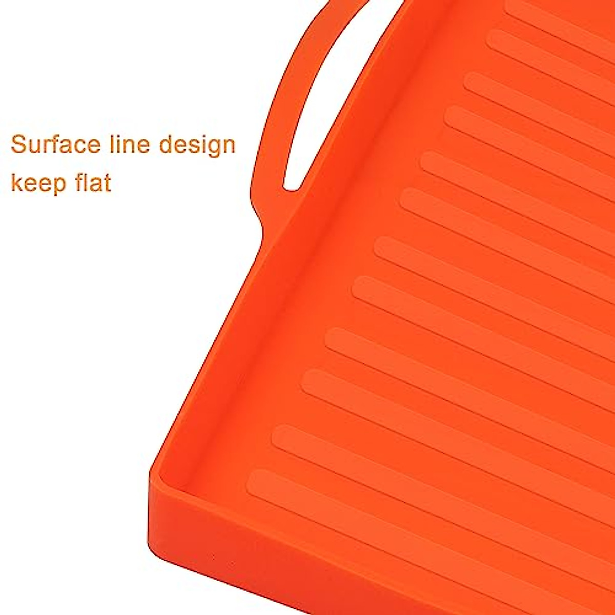 Slitunk Griddle Mat for Blackstone Grill - 36 Inch Food Grade Silicone Mat Protective Griddle Cover for Blackstone - Protect Griddle from Rodents, Insects, Heavy Duty Cooking Protective Cover (ORANGE)