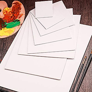 Painting Canvas Panel Boards - 10 X 12 Inch / 4 Pack - 1/8 Inch for Oil & Acrylic Paint/10 x12, 4 Pack