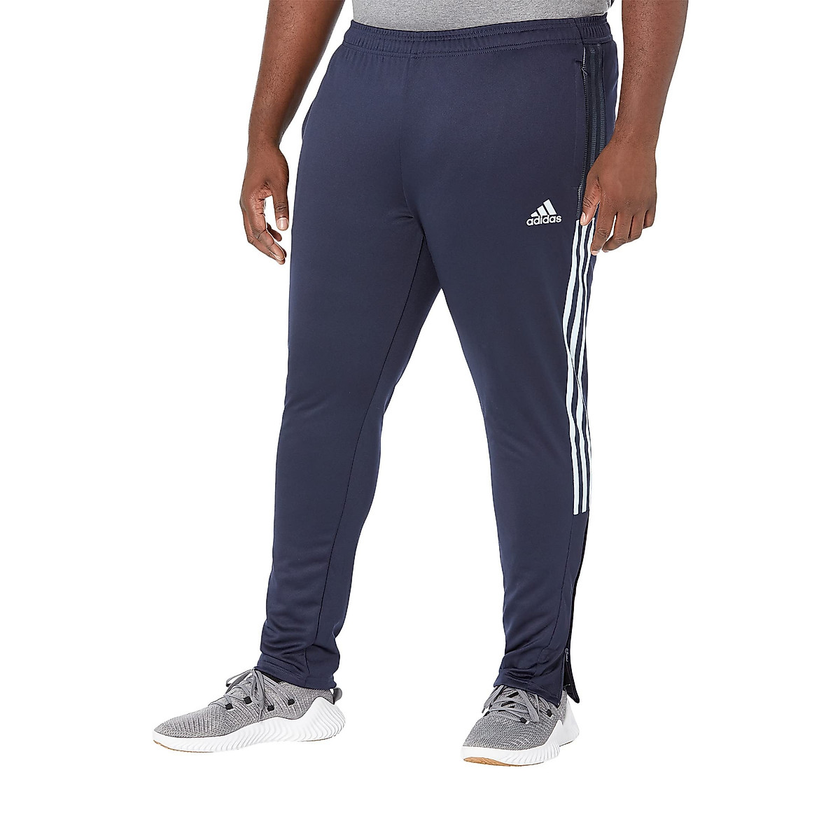 adidas Men's Tiro 21 Track Pants, Ink/Almost Blue, X-Large